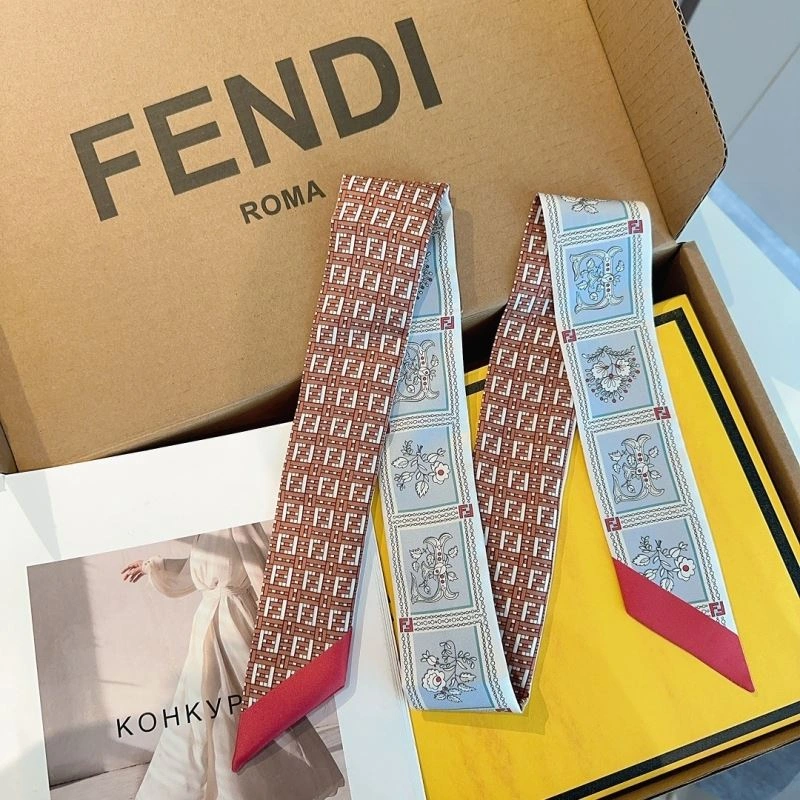 Brand-authenticated Fendi Silk
