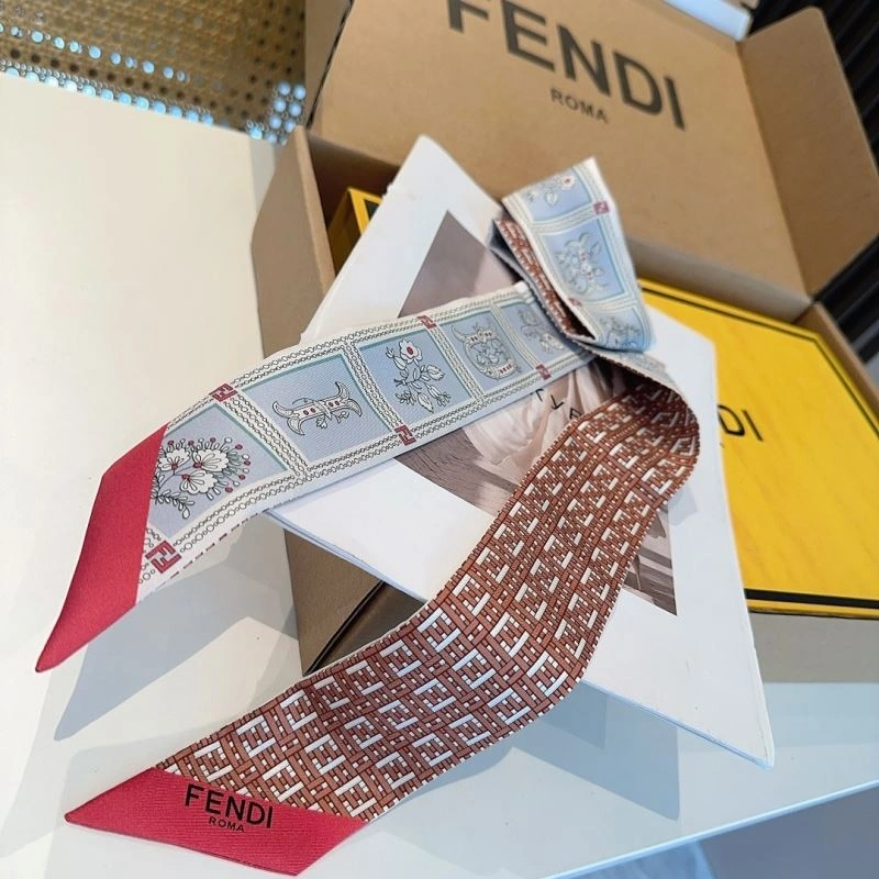 Brand-authenticated Fendi Silk