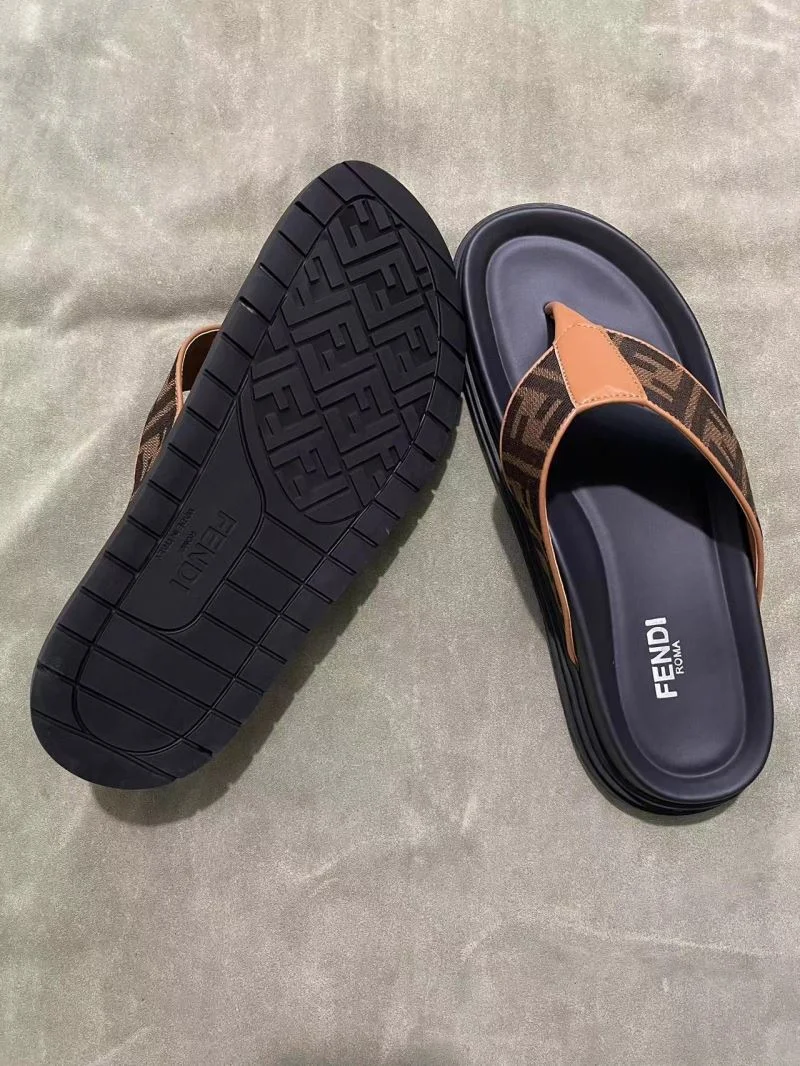 Brand-authenticated Fendi Slippers