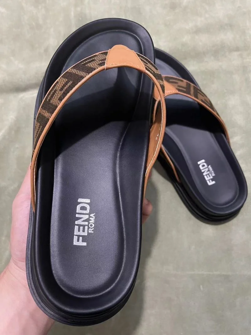 Brand-authenticated Fendi Slippers