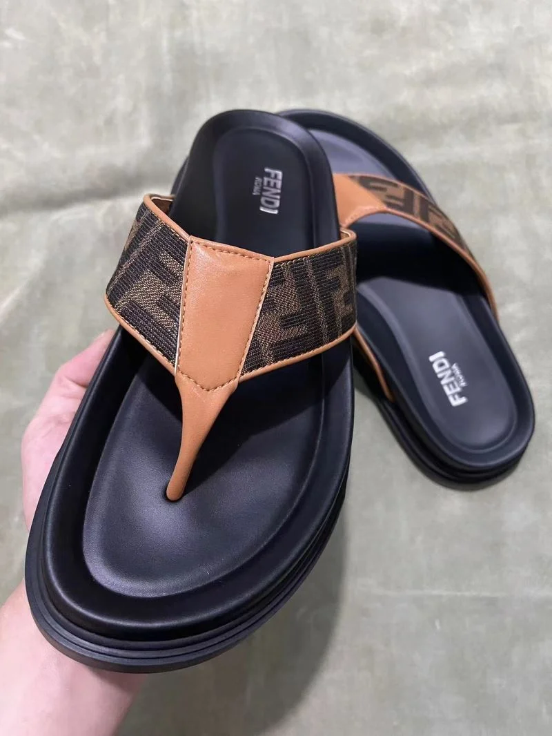 Brand-authenticated Fendi Slippers