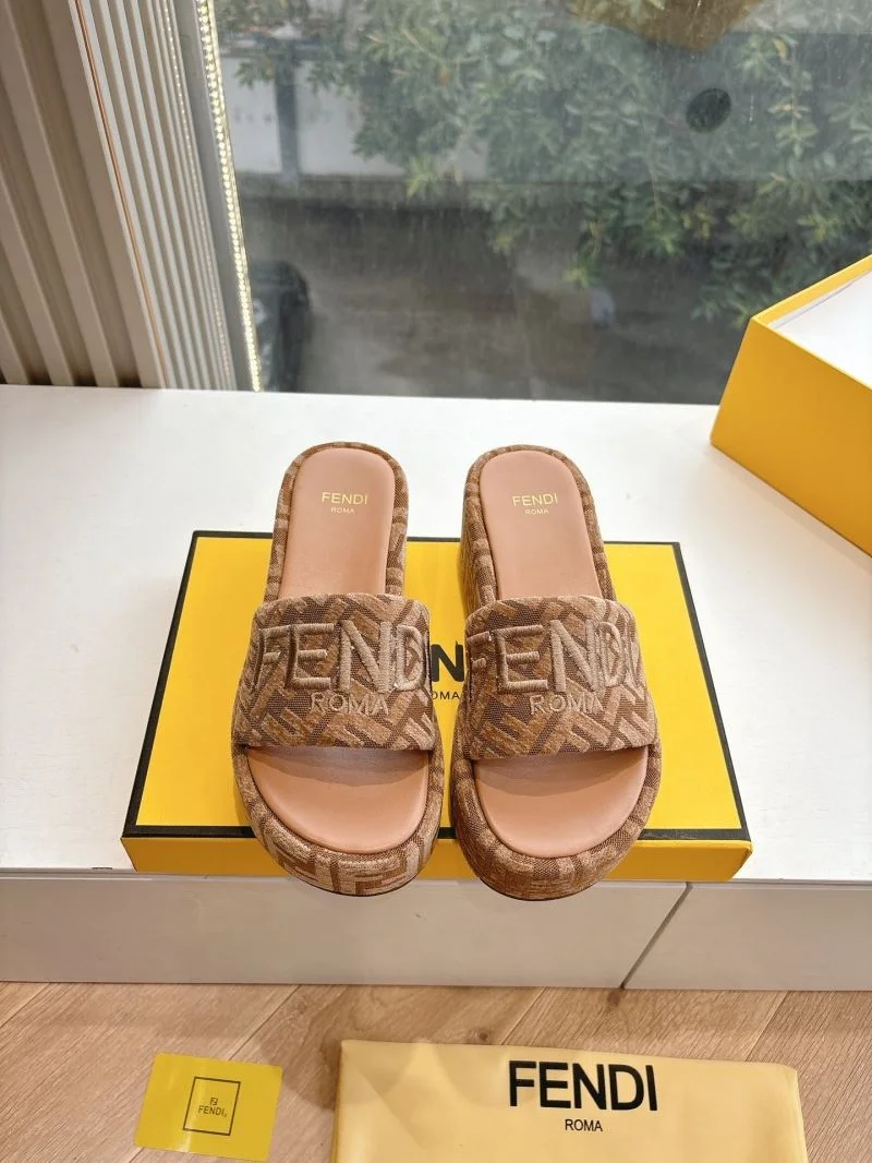 Precise copy Fendi Slippers