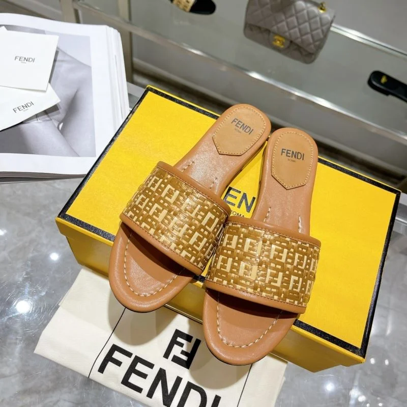 Indistinguishable Fendi Slippers