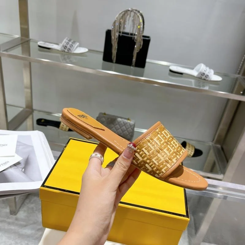 Indistinguishable Fendi Slippers