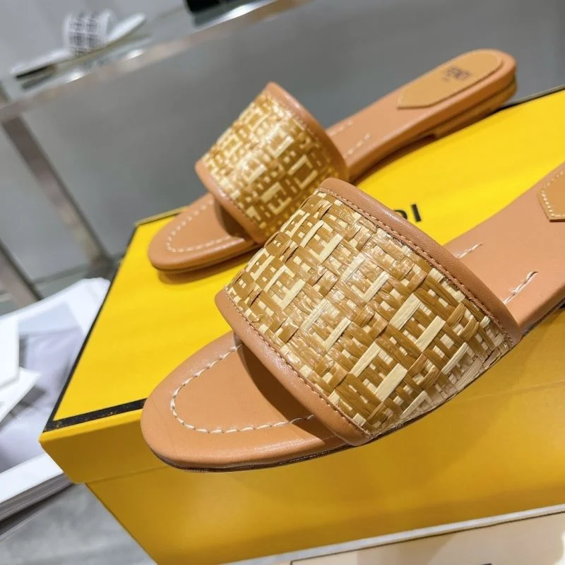 Indistinguishable Fendi Slippers