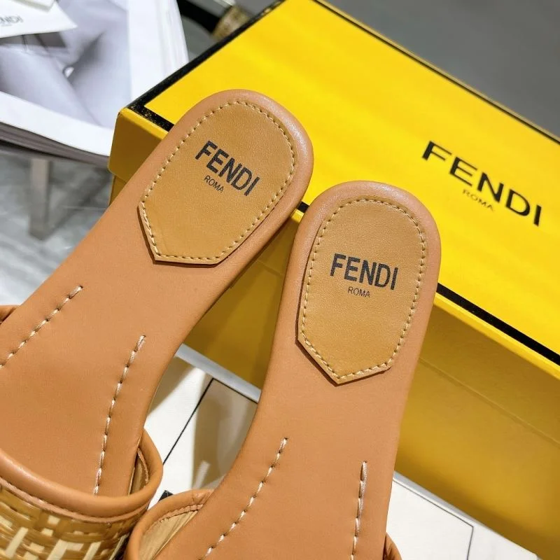 Indistinguishable Fendi Slippers