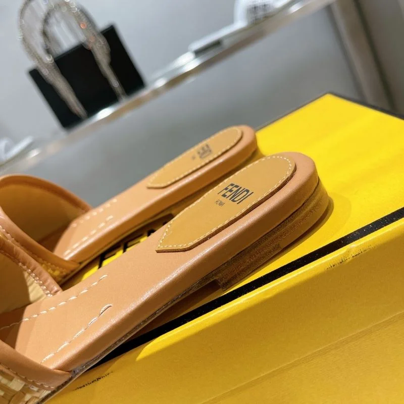 Indistinguishable Fendi Slippers