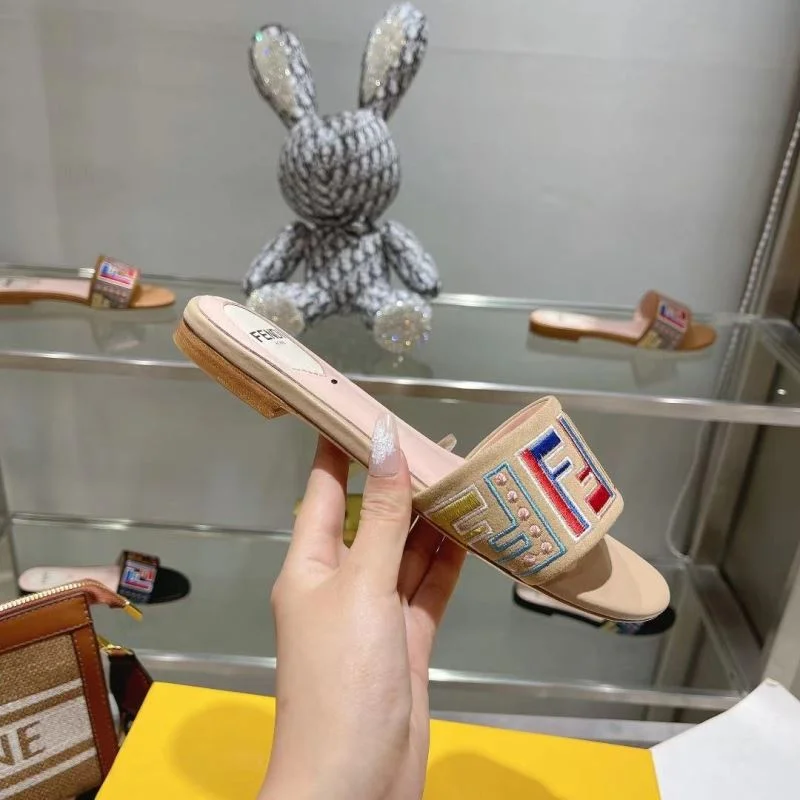 Precise copy Fendi Slippers