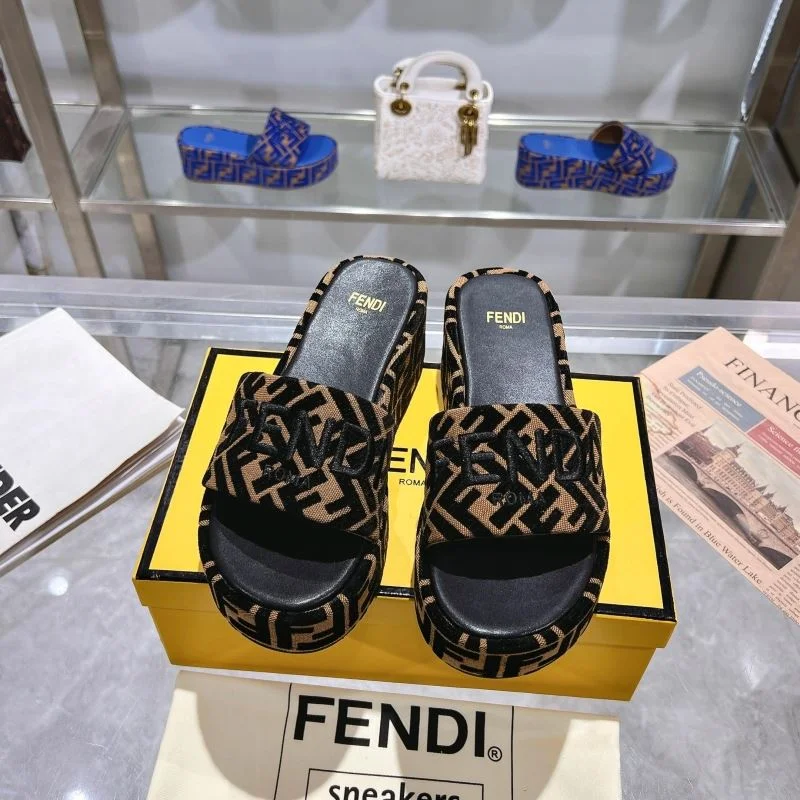 1:1 copy Fendi Slippers