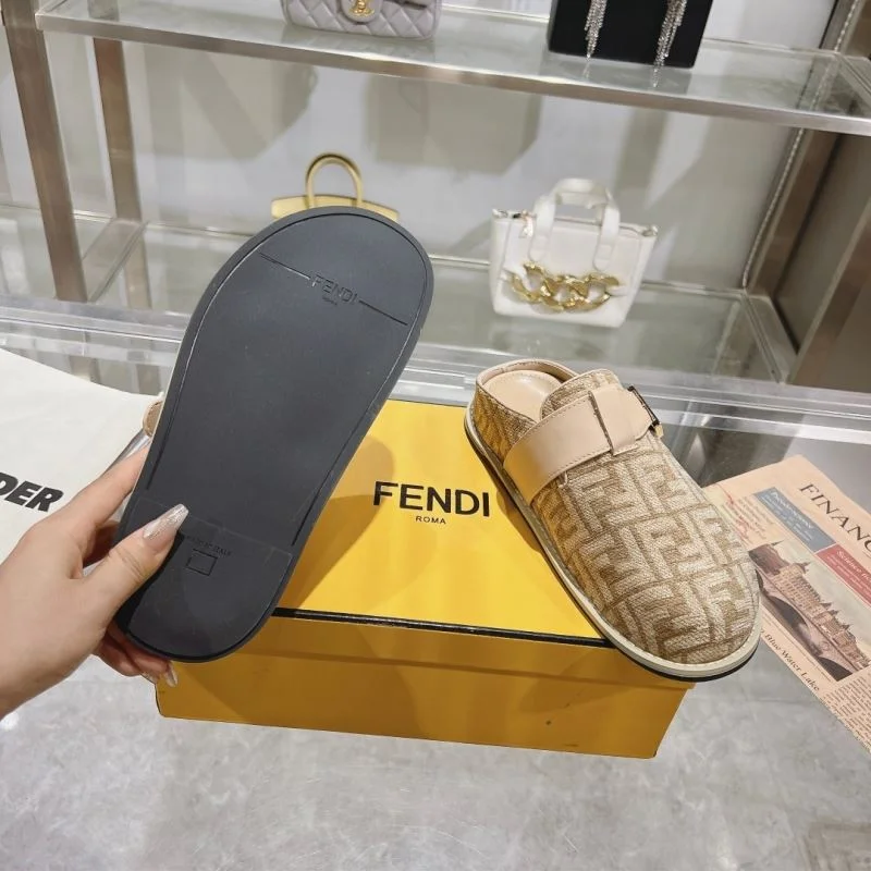 Indistinguishable Fendi Slippers