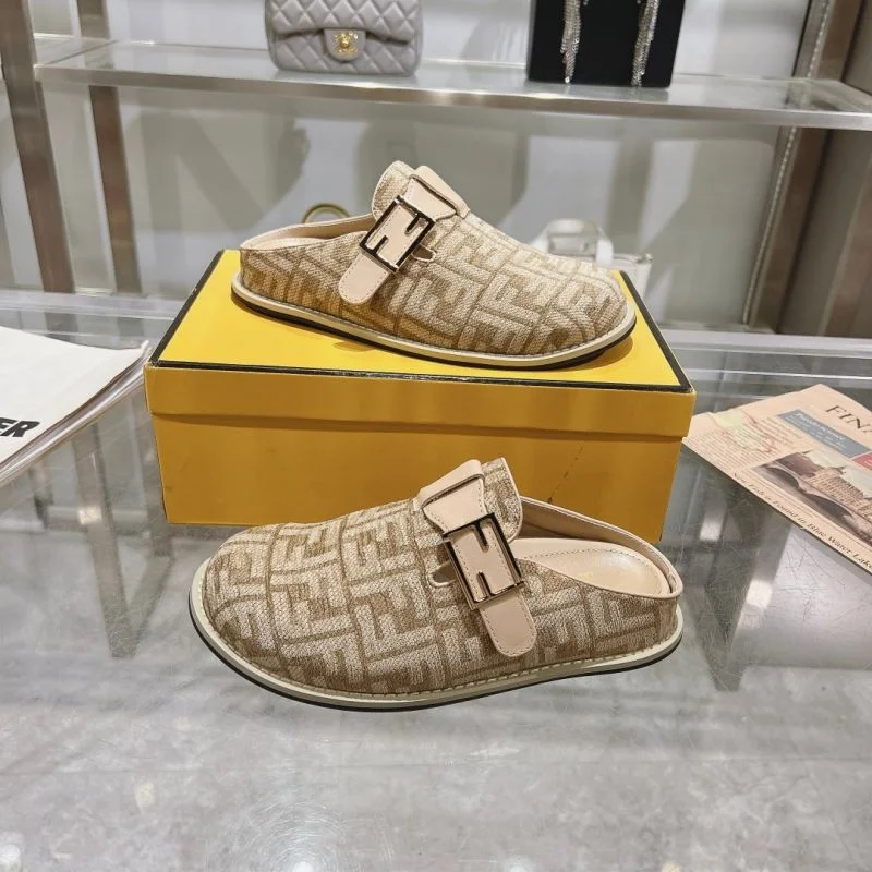 Indistinguishable Fendi Slippers