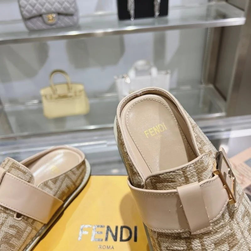 Indistinguishable Fendi Slippers