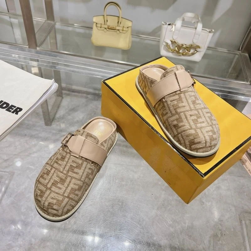 Indistinguishable Fendi Slippers