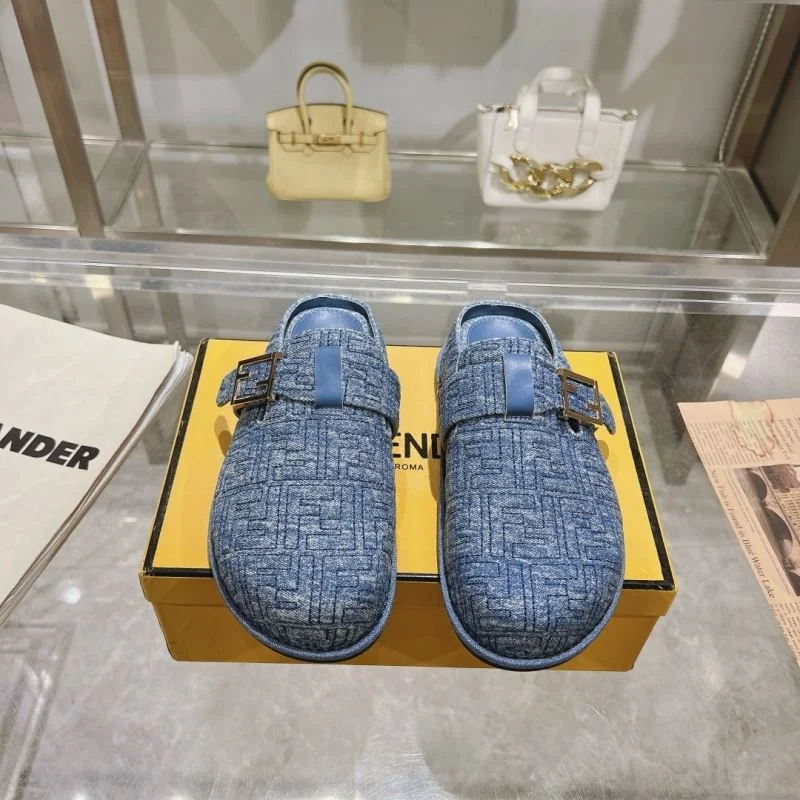 Authentic Fendi Slippers