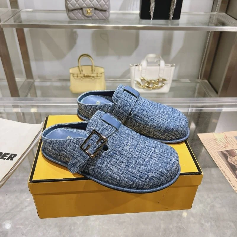 Authentic Fendi Slippers