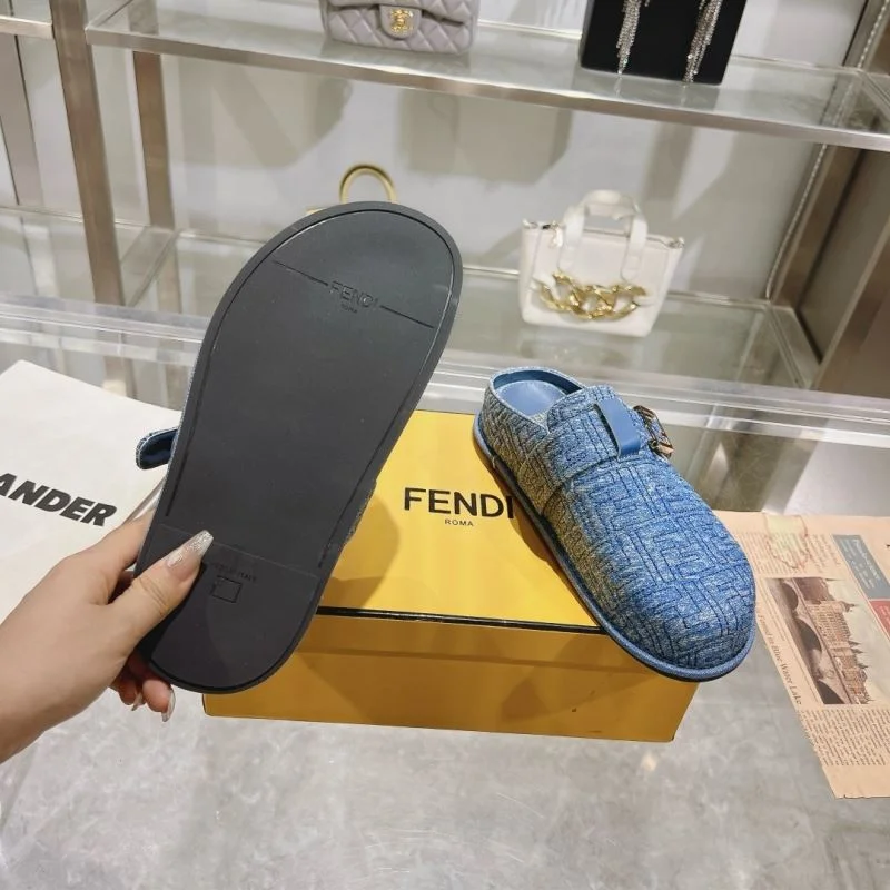 Authentic Fendi Slippers
