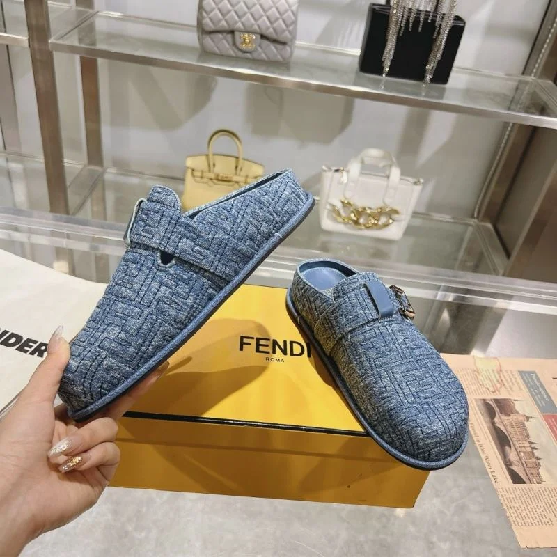Authentic Fendi Slippers