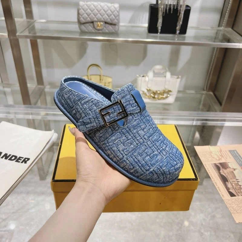 Authentic Fendi Slippers