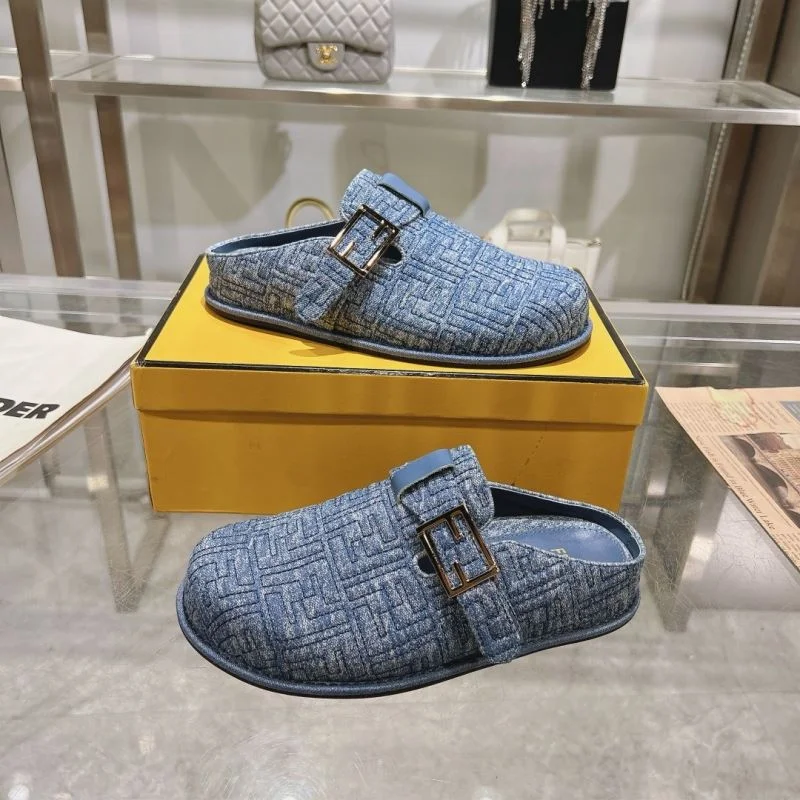 Authentic Fendi Slippers