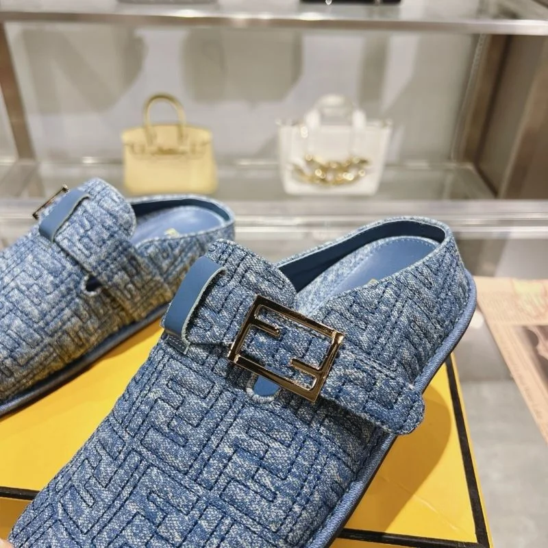 Authentic Fendi Slippers