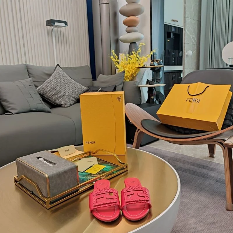 Mirror quality Fendi Slippers
