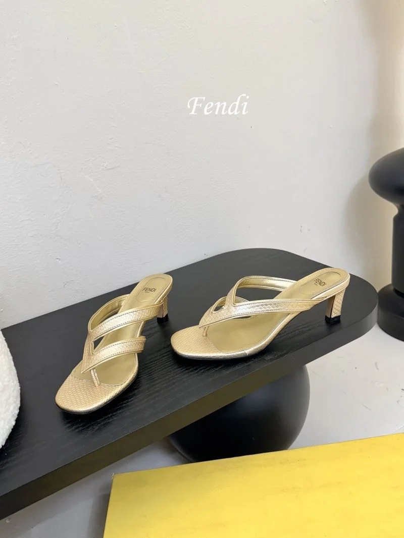 Authentic Fendi Slippers