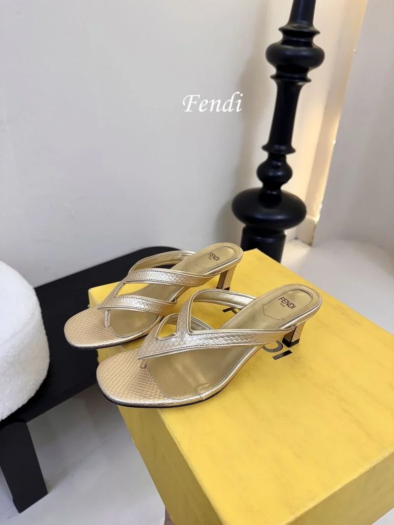 Authentic Fendi Slippers