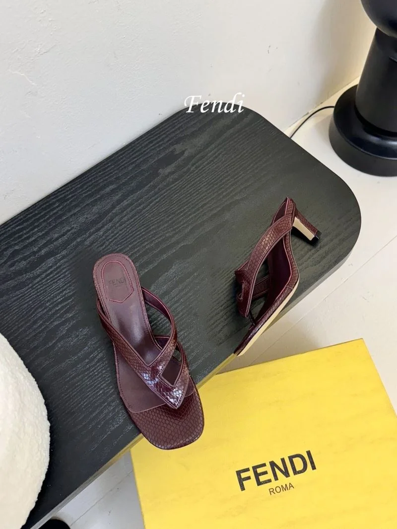 Authentic Fendi Slippers