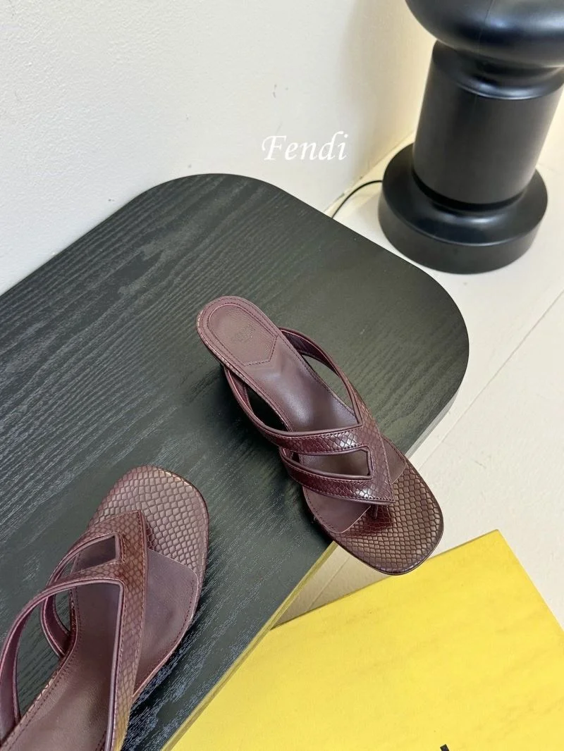 Authentic Fendi Slippers