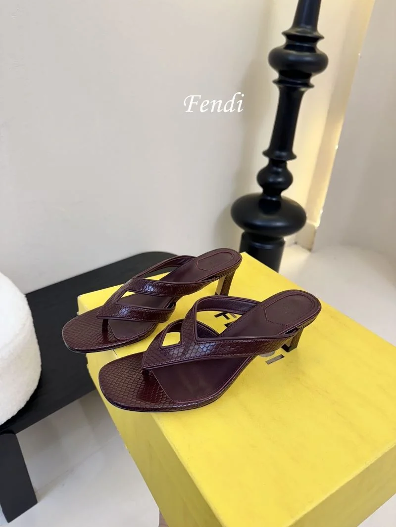 Authentic Fendi Slippers