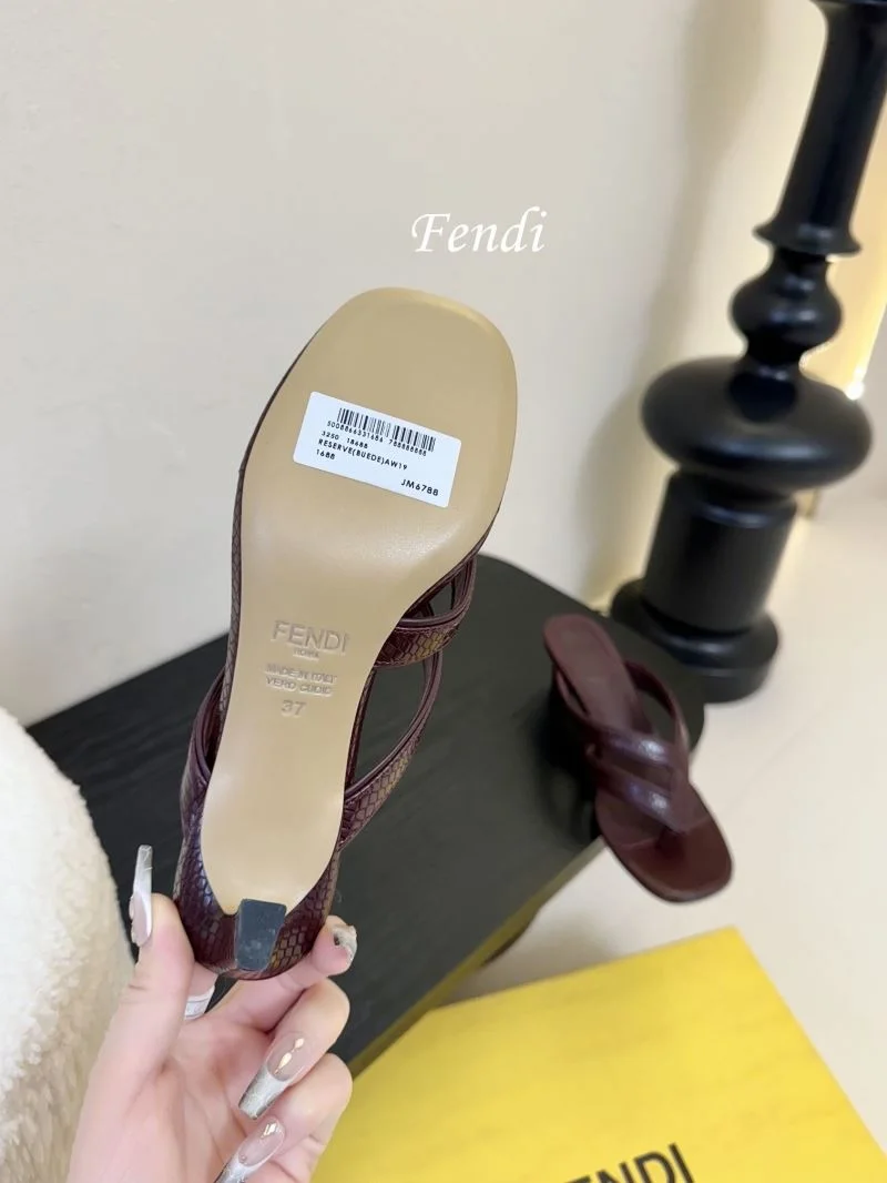 Authentic Fendi Slippers