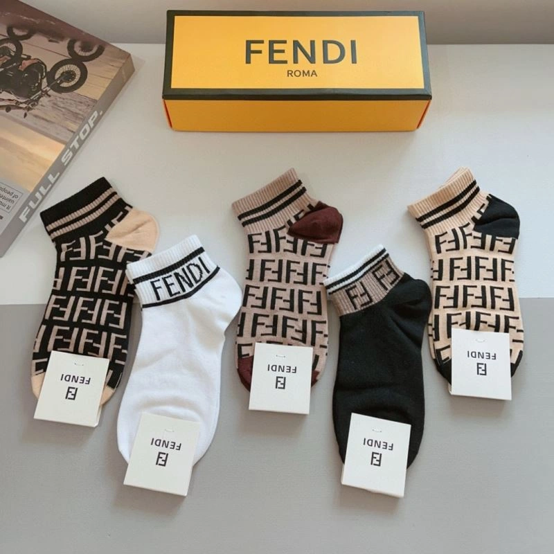 1:1 copy Fendi Socks