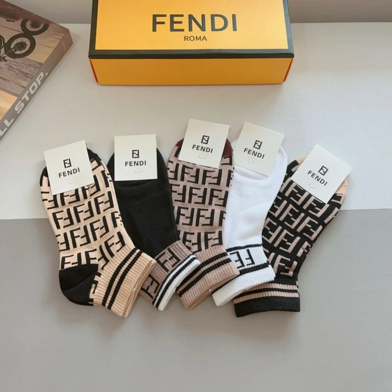 1:1 copy Fendi Socks