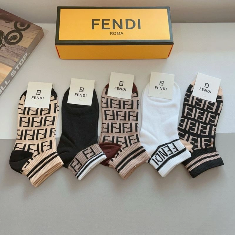 1:1 copy Fendi Socks