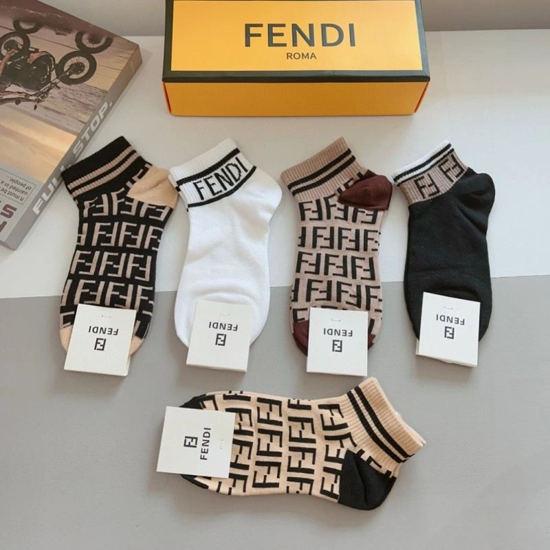 1:1 copy Fendi Socks