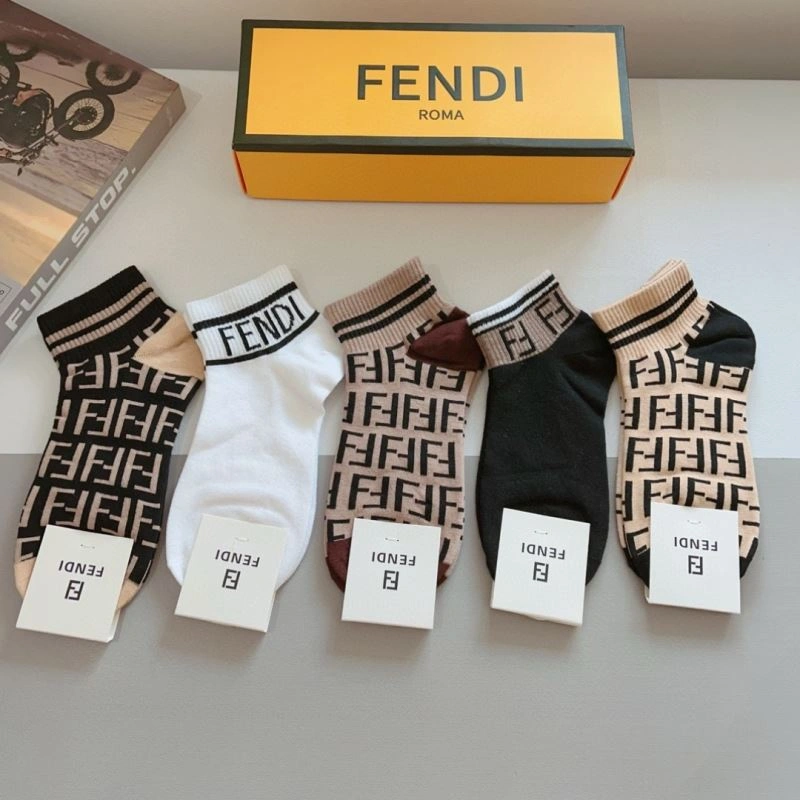 1:1 copy Fendi Socks