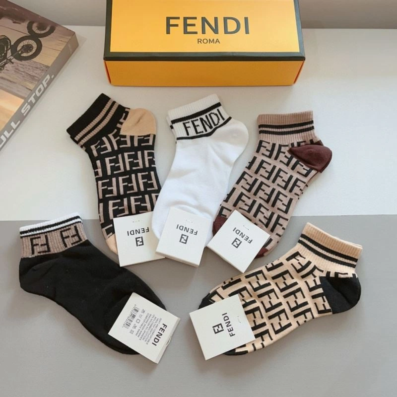 1:1 copy Fendi Socks