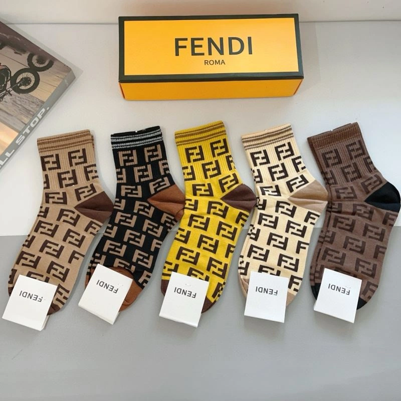 Precise copy Fendi Socks