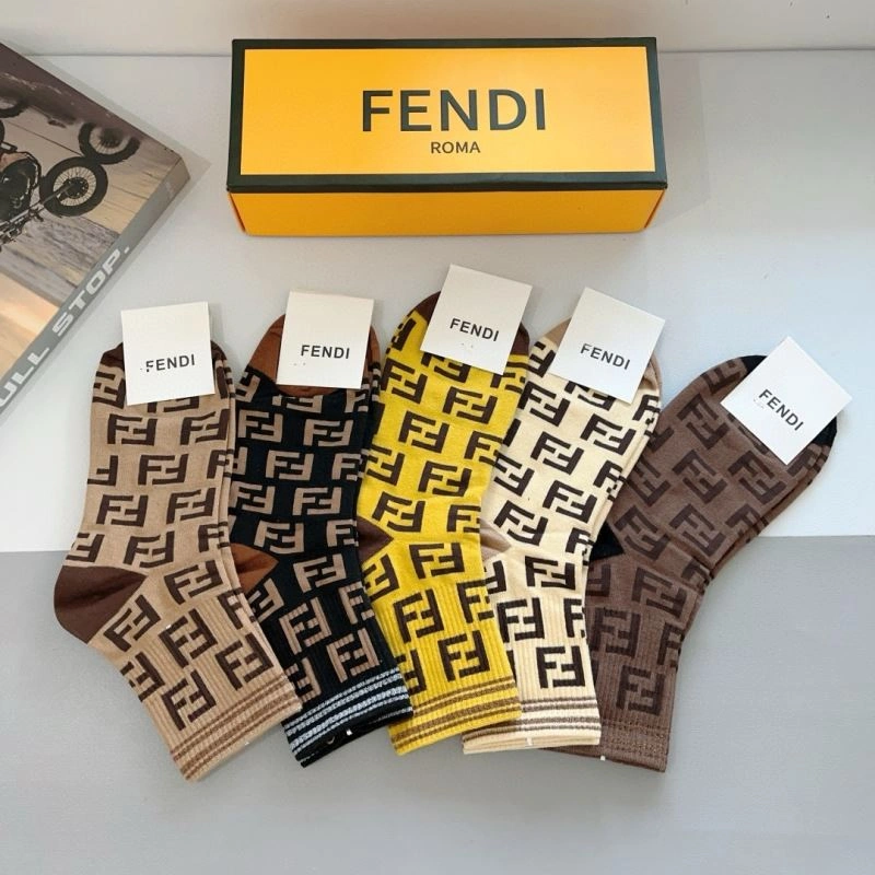 Precise copy Fendi Socks