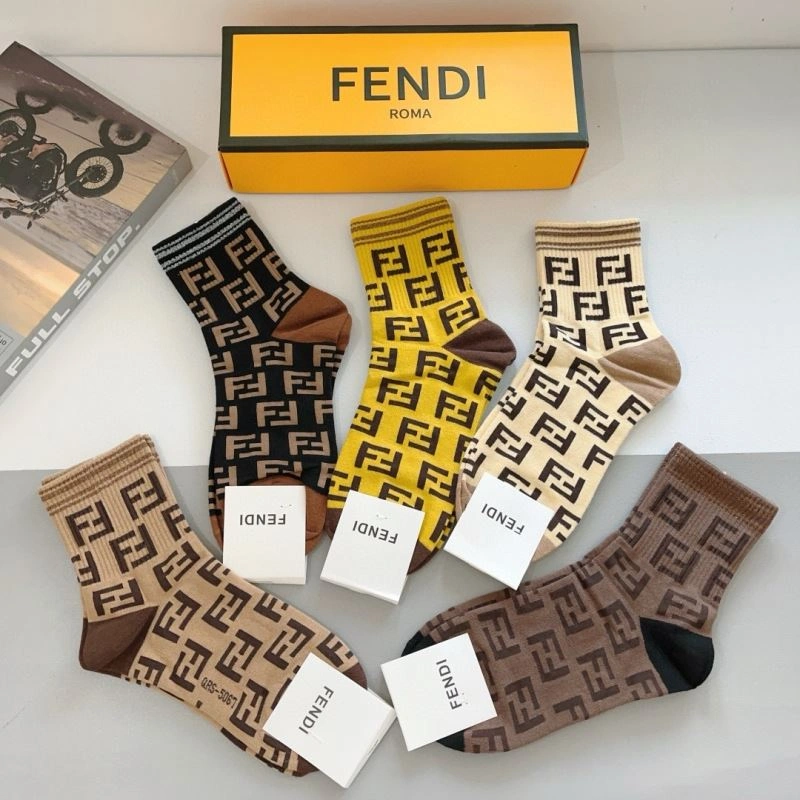 Precise copy Fendi Socks