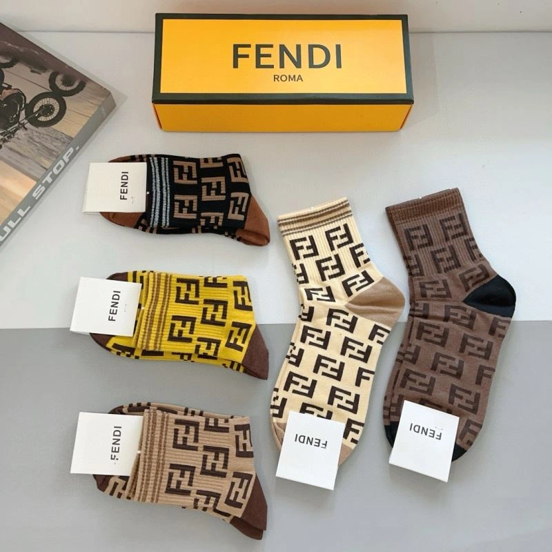 Precise copy Fendi Socks