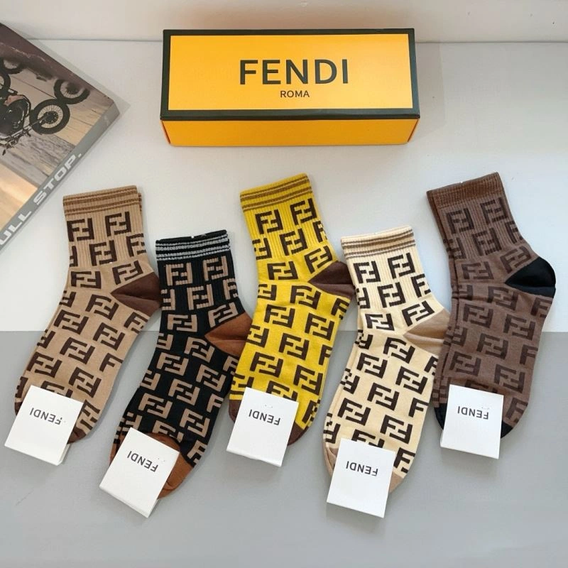 Precise copy Fendi Socks