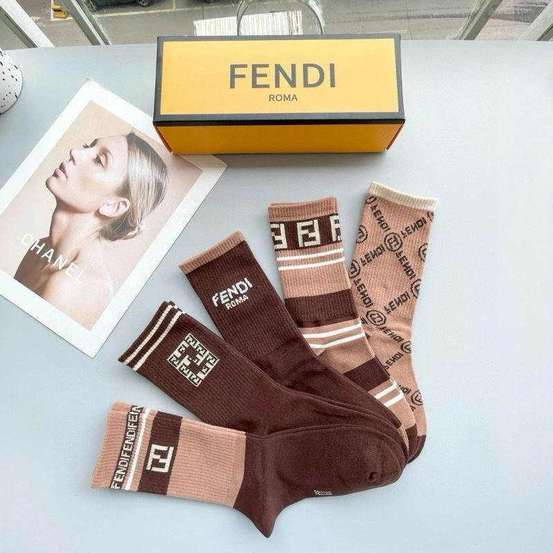 1:1 copy Fendi Socks