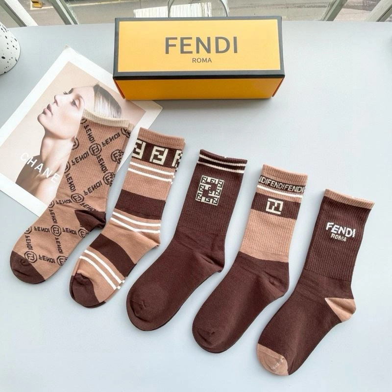 1:1 copy Fendi Socks