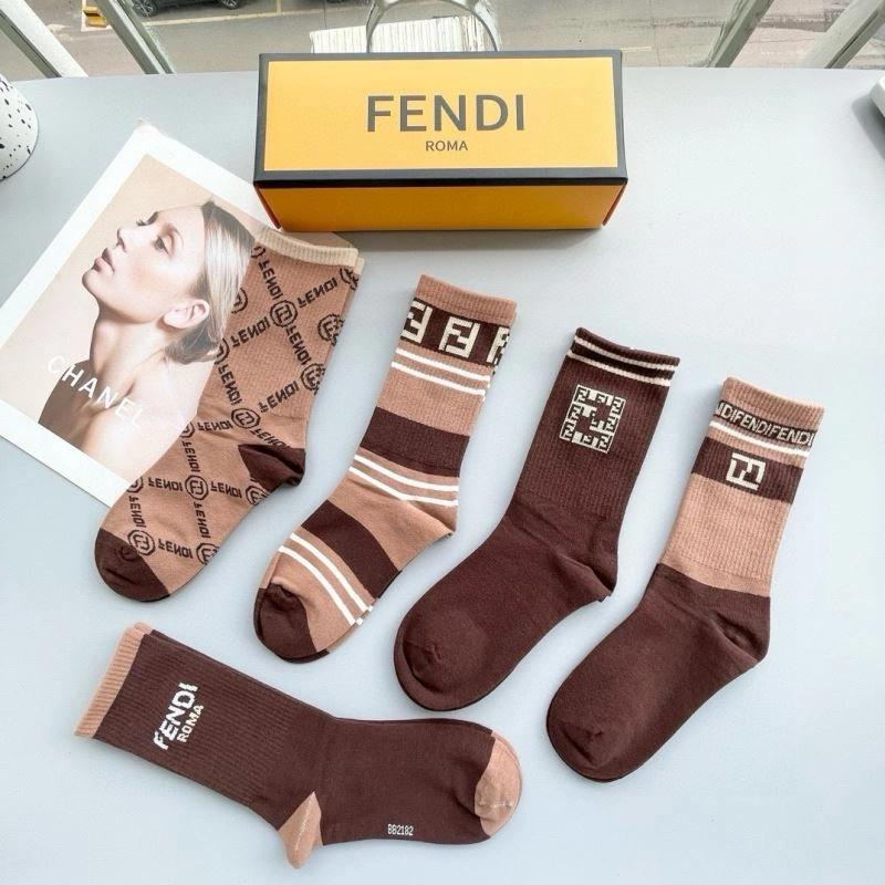 1:1 copy Fendi Socks