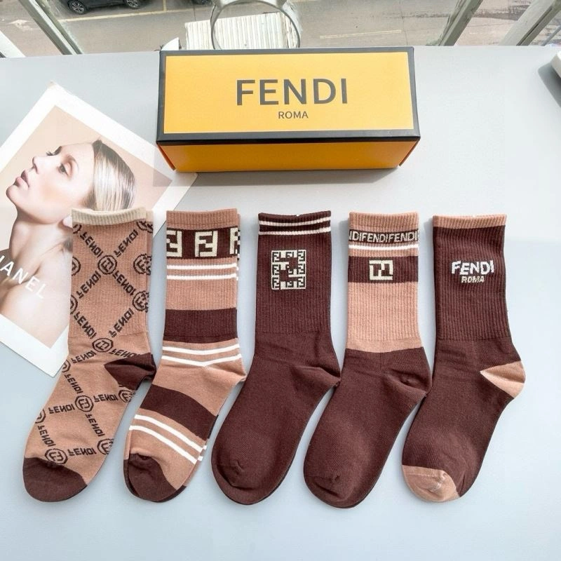 1:1 copy Fendi Socks