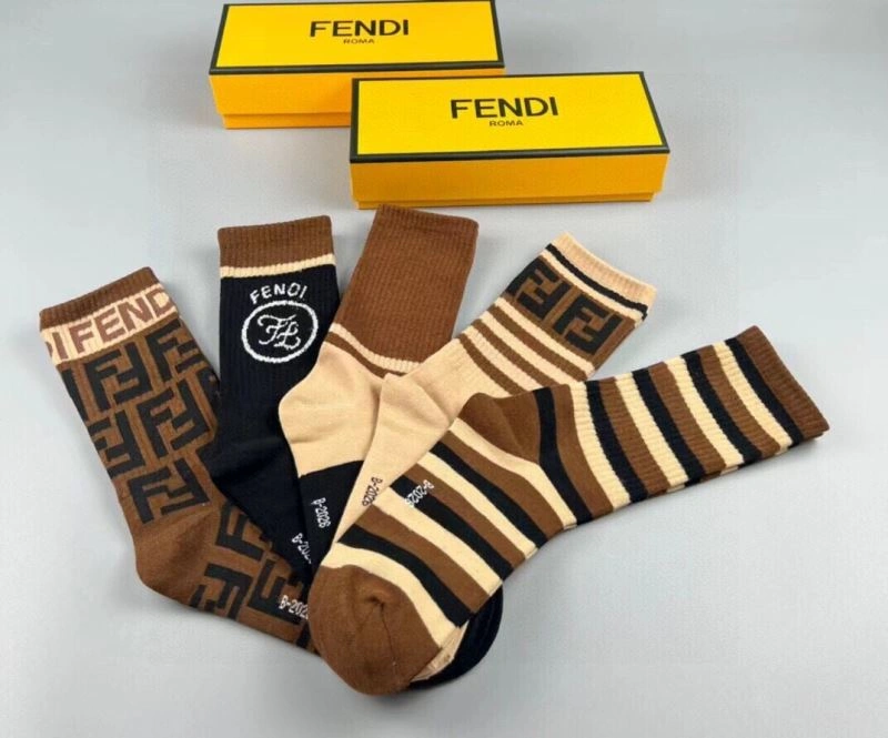 1:1 copy Fendi Socks