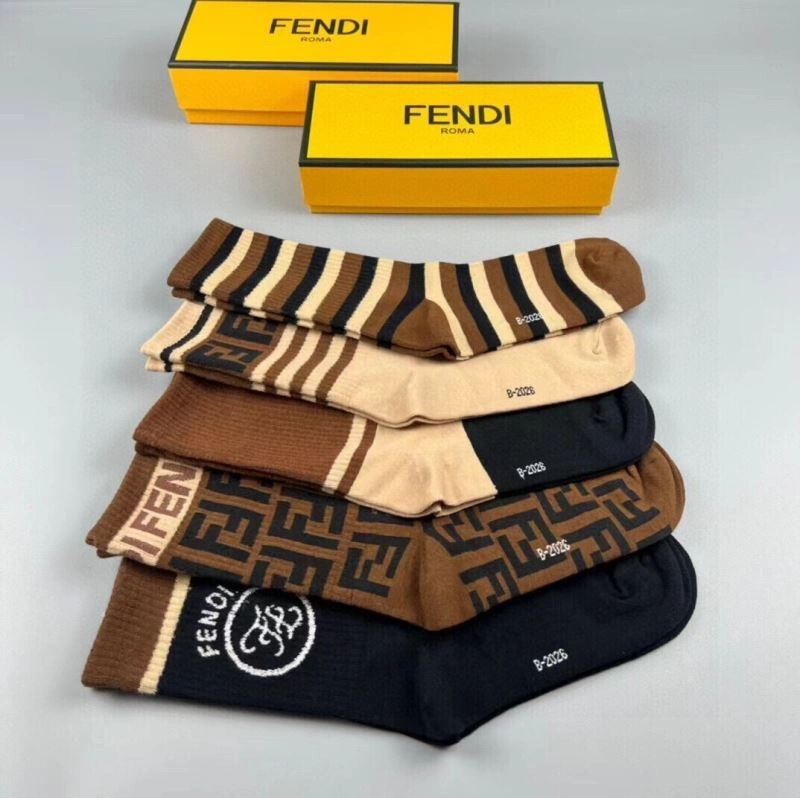 1:1 copy Fendi Socks