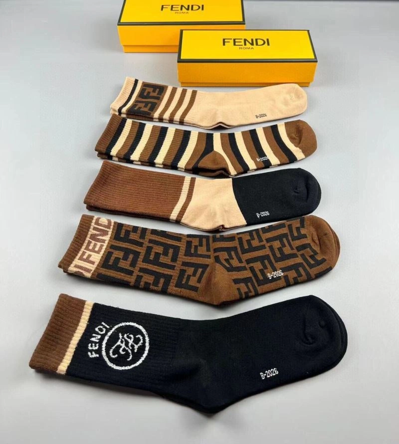 1:1 copy Fendi Socks