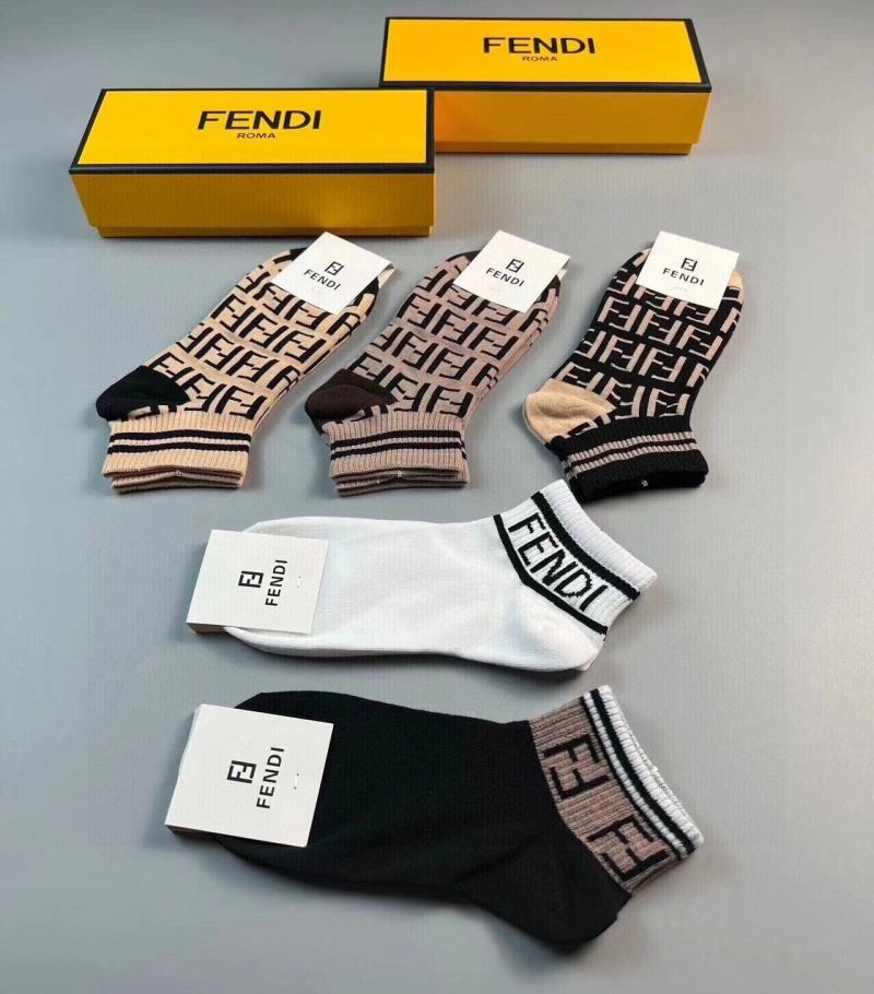 Precise copy Fendi Socks
